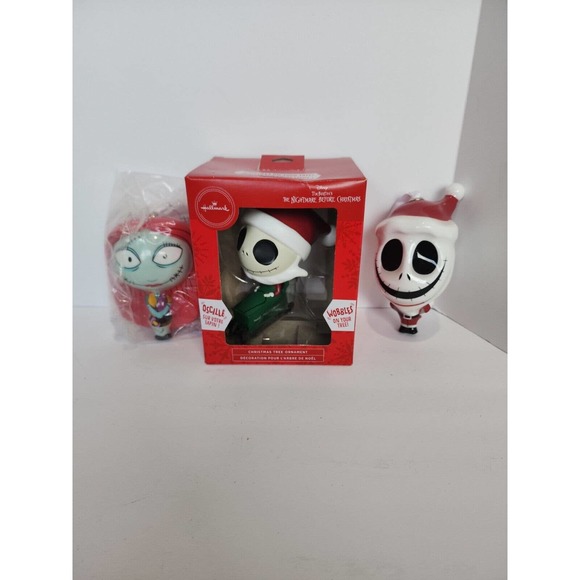 Hallmark | Holiday | Santa Jack Skellington Nbc Hallmark Ornament ...